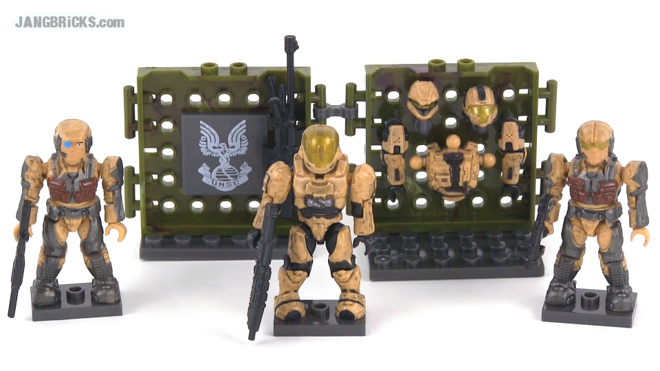 Mega Bloks Halo 97027 UNSC Desert Combat Unit review!