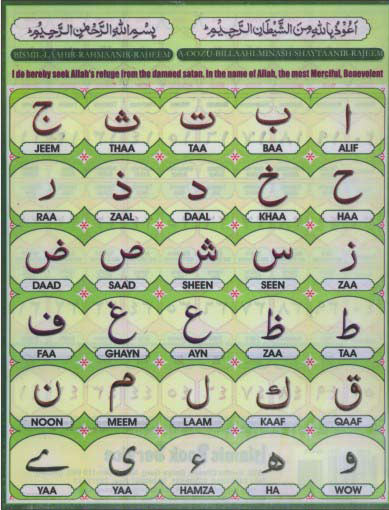 My-Sweet-Islam: Arabic Language Alphabets