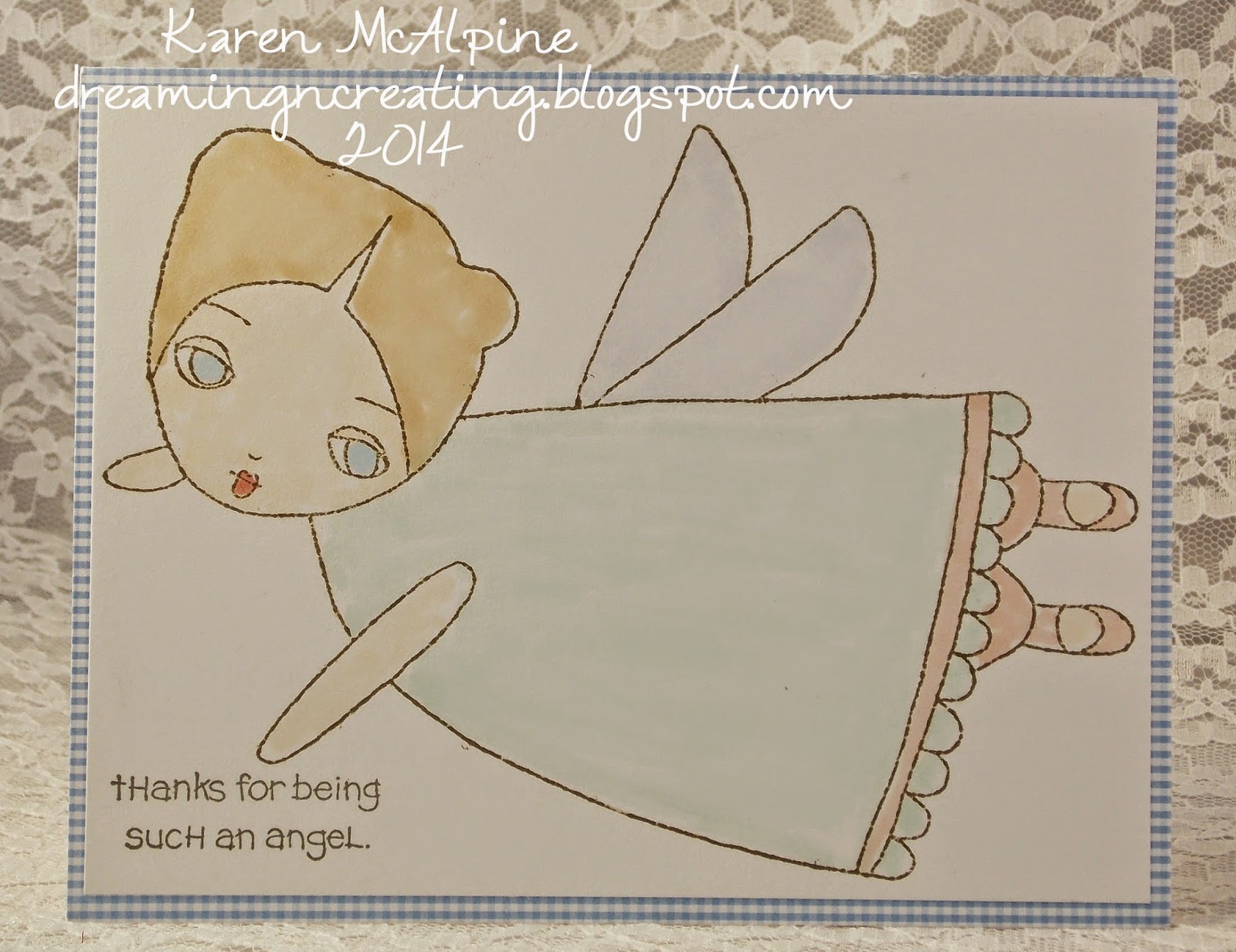Dreaming and Creating: Pretty Angel Cards