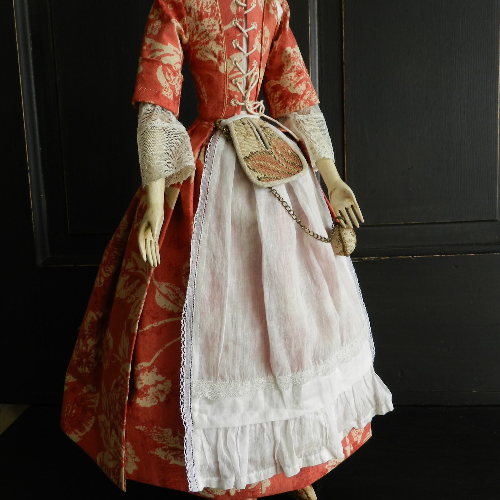 The Old Wooden Sisters: Lady Annabelle , Queen Anne doll reproduction ...