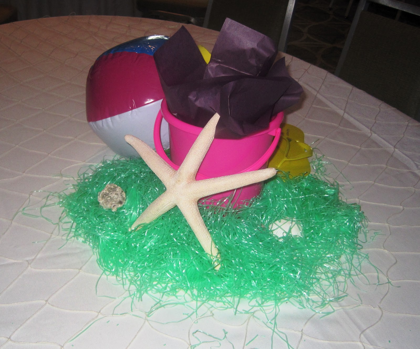 PinsterSisters: Beach Themed Centerpiece