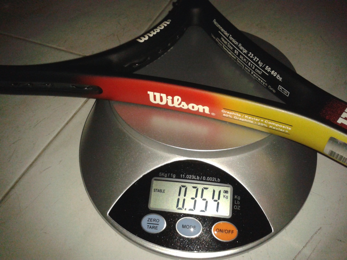 Unorthodox Stringing: Wilson PSC 6.1 + Kevlar/Poly @ 35/35 lbs