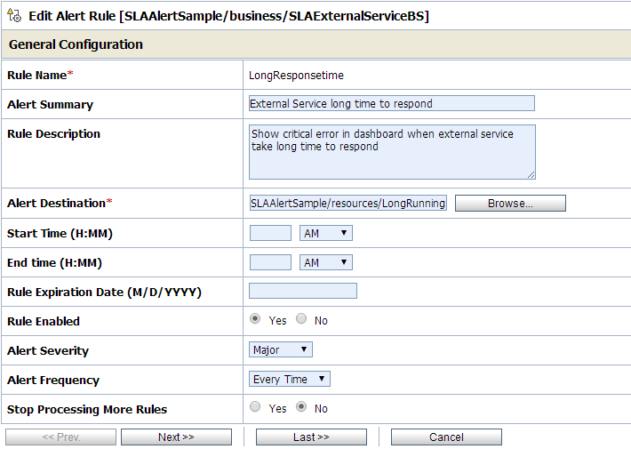OSB 11g - SLA Alerts in OSB - Oracle Fusion Middleware Blog