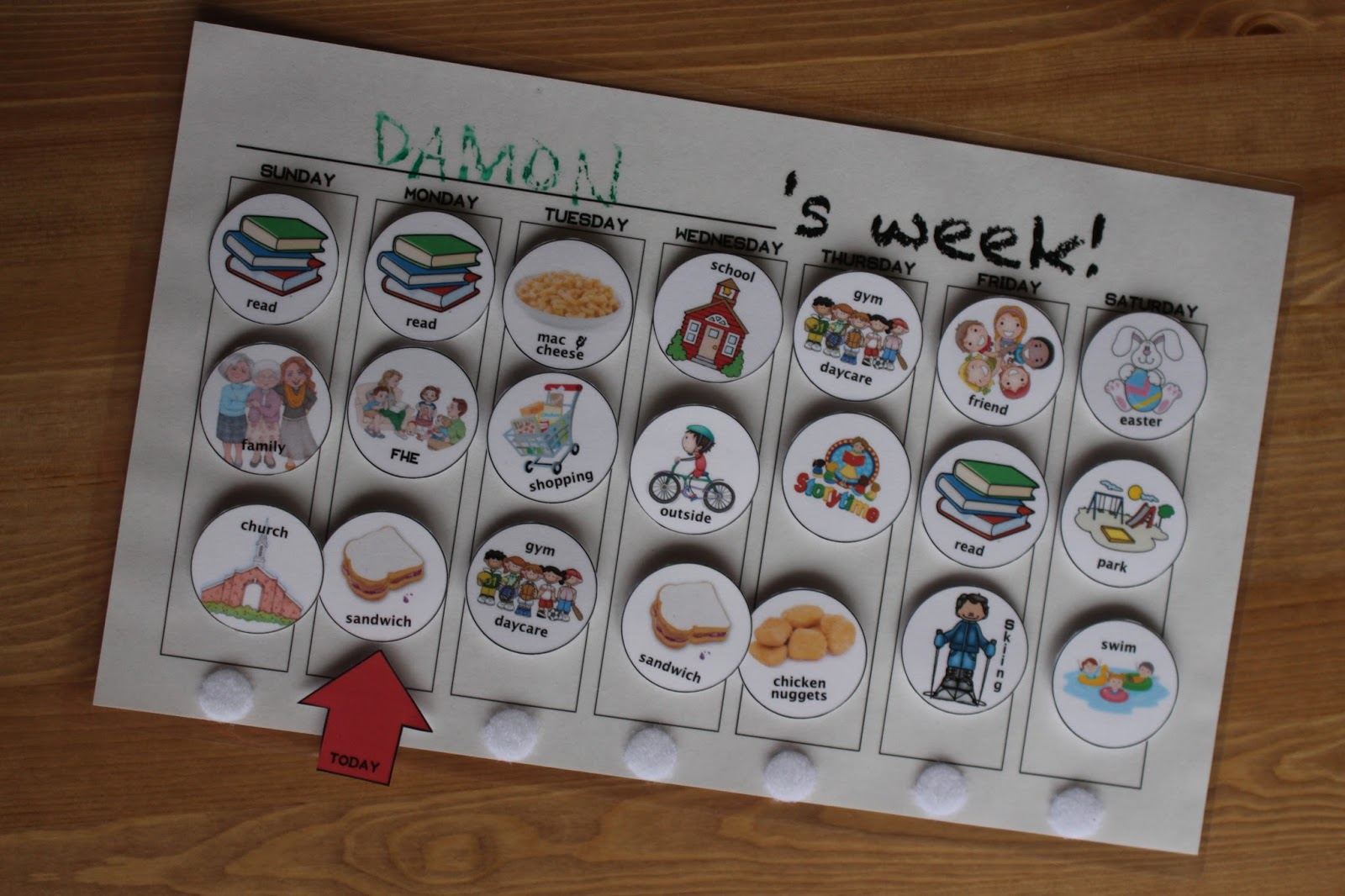 What 5 Teach Me: Interactive Preschooler Calendar