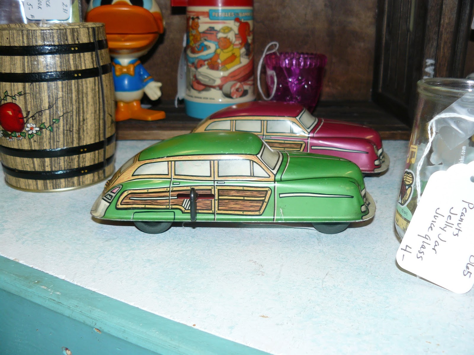 SCRANBERRY COOP : Antique Wind Up Cars, Key Turn Car, Metal Vintage Toy ...
