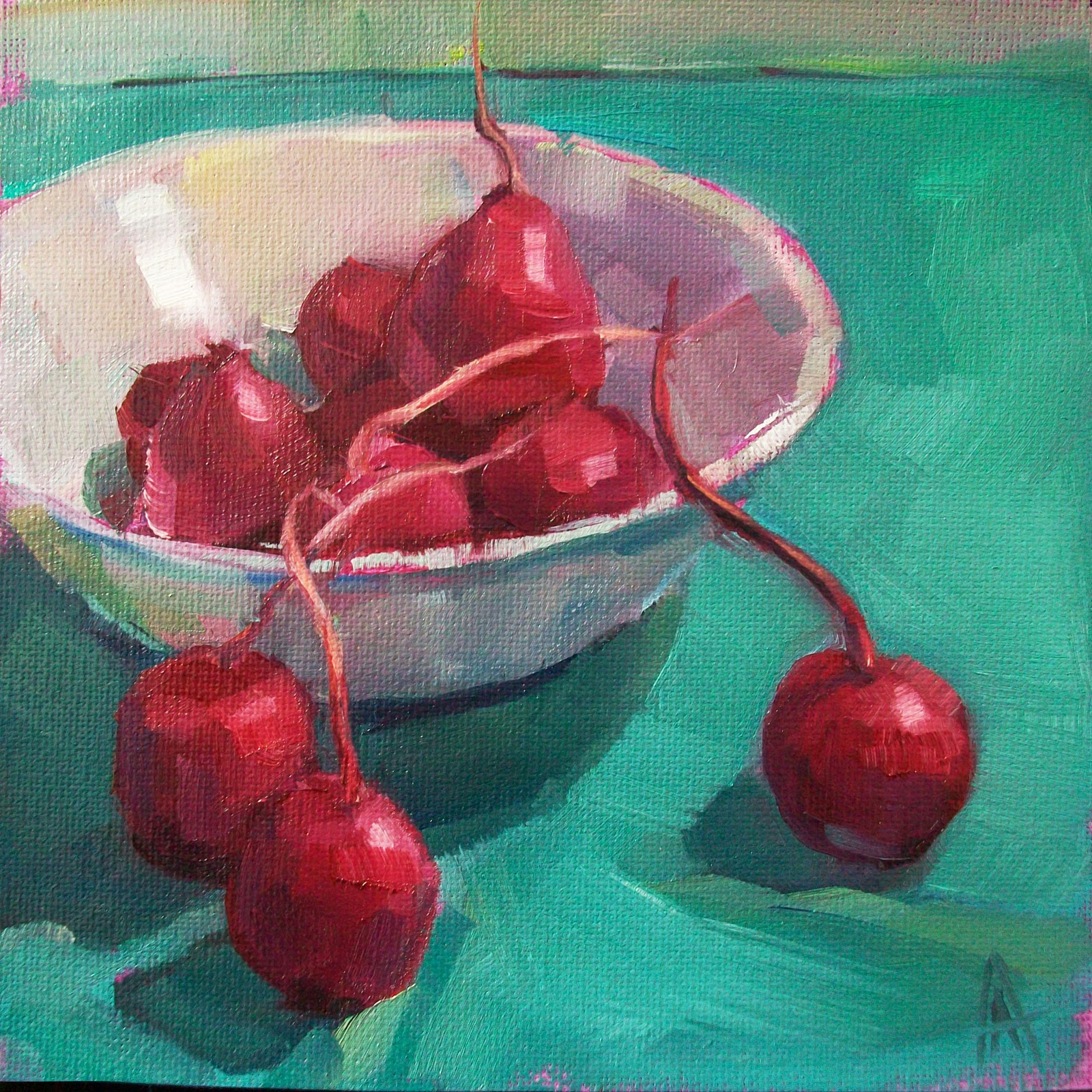 Alice Andreini's (almost) Daily Paintings: # 56: Totally Radish