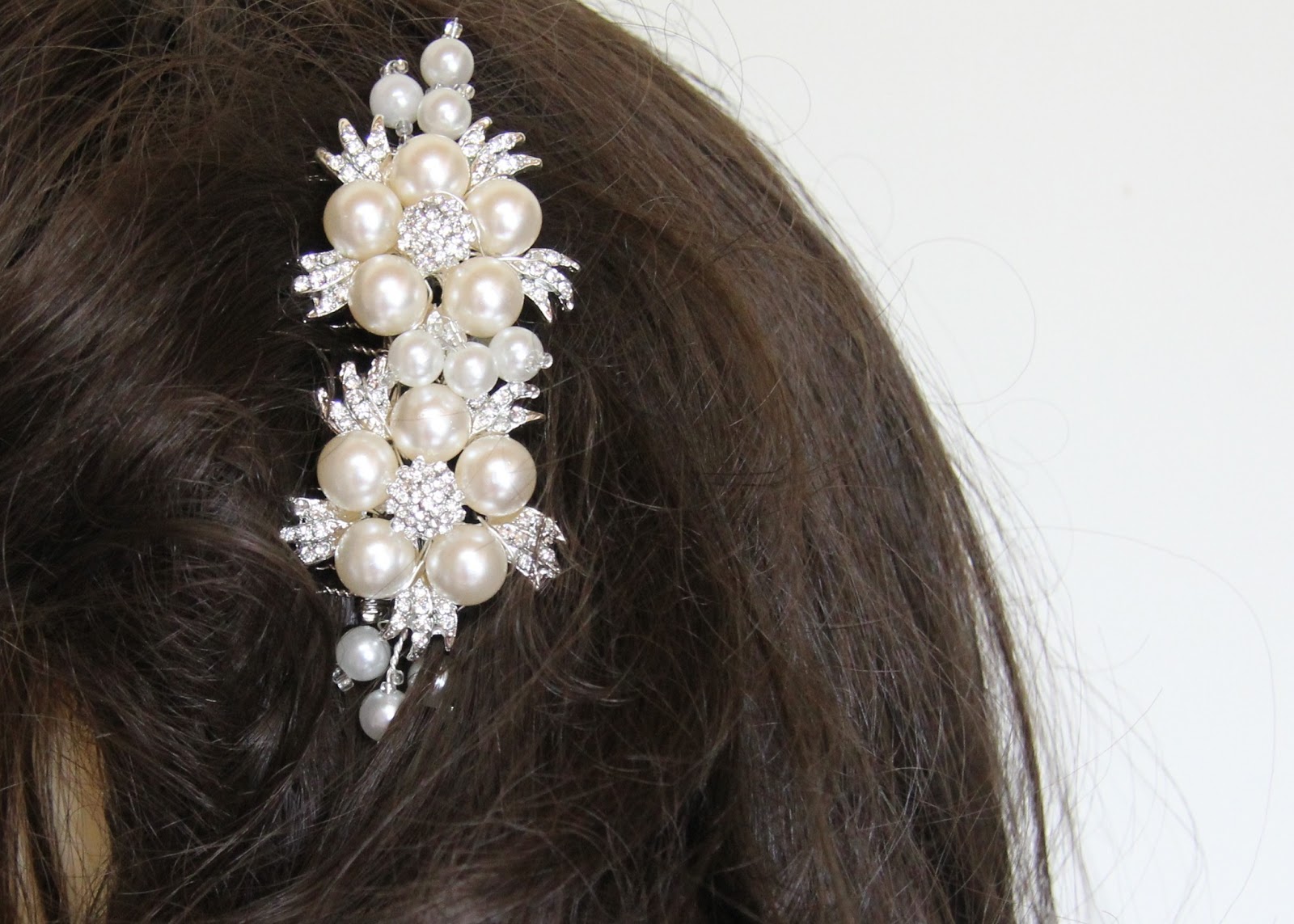 Kay's Flower School & Brooch Bouquet Training : Bridal Hair Accessories ...