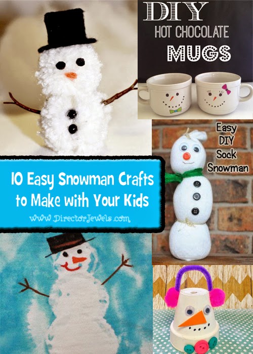 10 Easy Snowman Crafts to Make With Kids