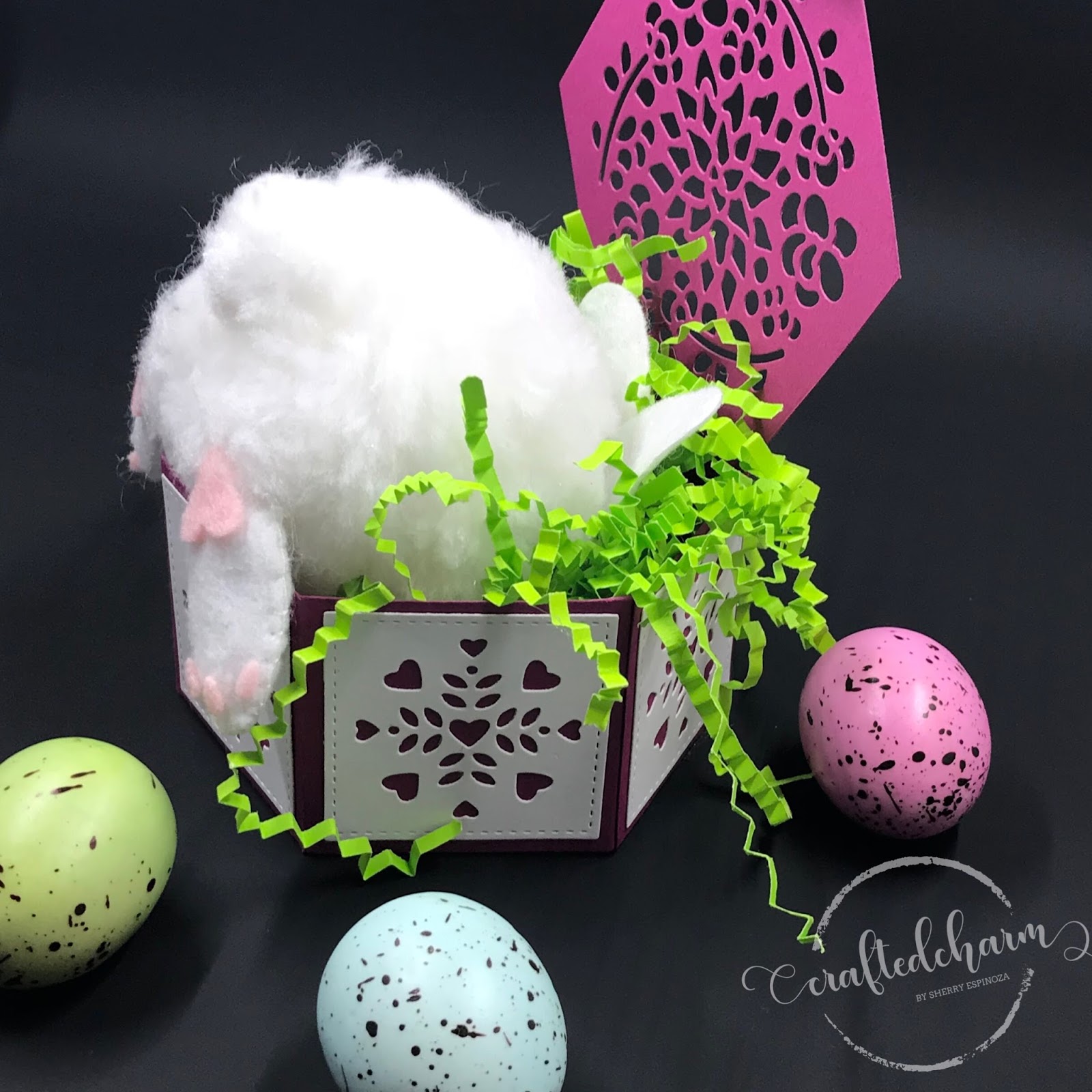 Crafted Charm Designs: Window Box Bunny + Blog Hop