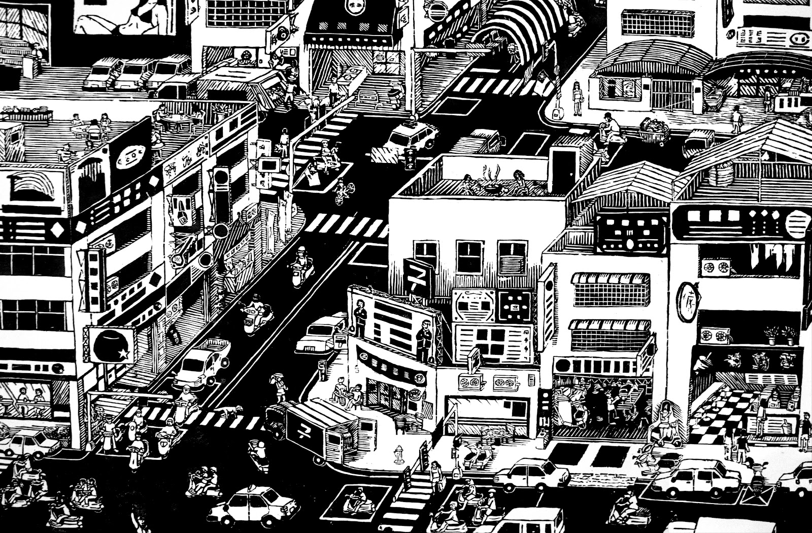 Jon Renzella- Woodcuts