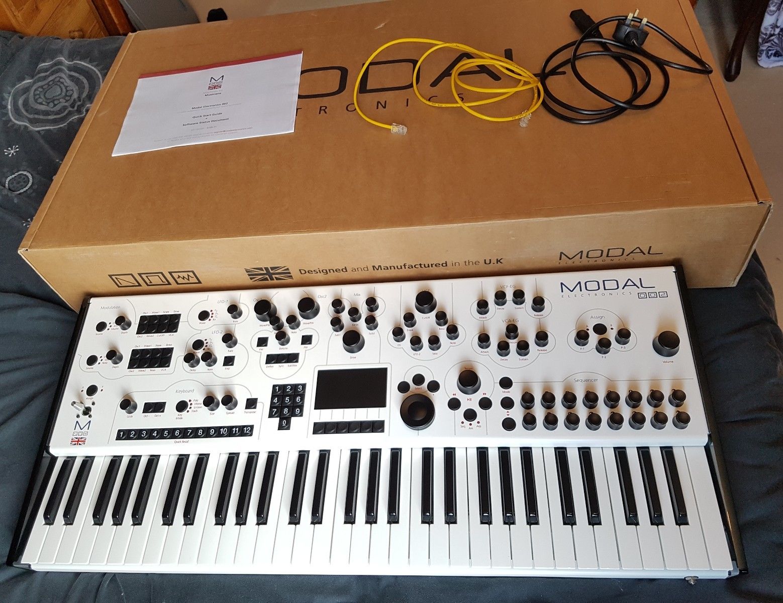 MATRIXSYNTH: modal electronics 002 synthesizer w/ original box