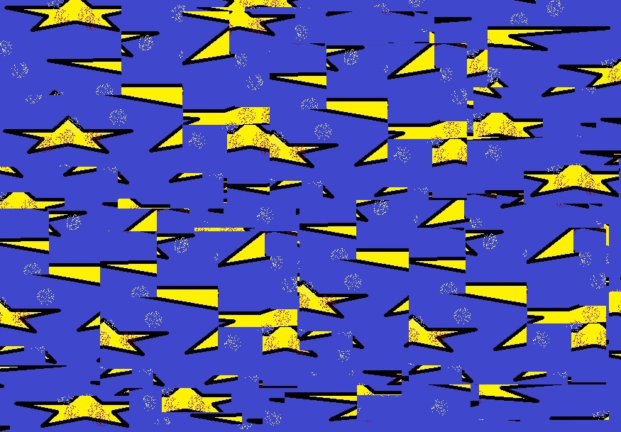 Kath's Room: MS Painting some stars