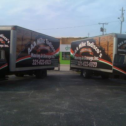 A1A Sign Wave: AAA Mike Todisco's Moving & Storage Trucks // A1A Sign ...