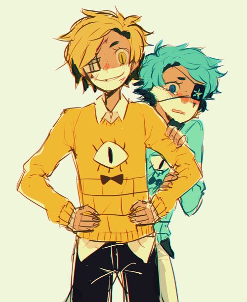 For Glorious Gravity Falls: Poznaj swój fandom #7 - Cipher Twins AU