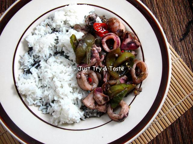 Cumi-Cumi Masak Hitam a la My Mom: Super Pedas, Super Tasty! | Just Try ...