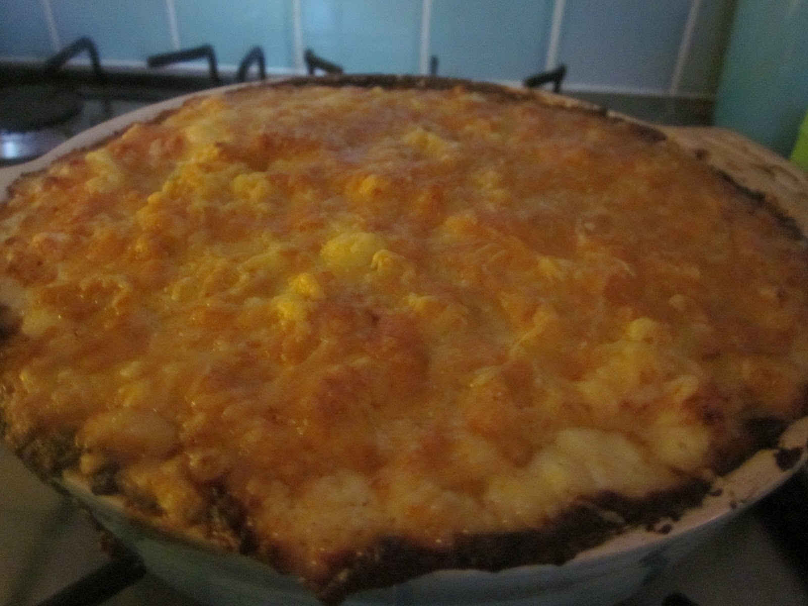 Macaroni Cheese De Luxe | Blue Sky and Bunting