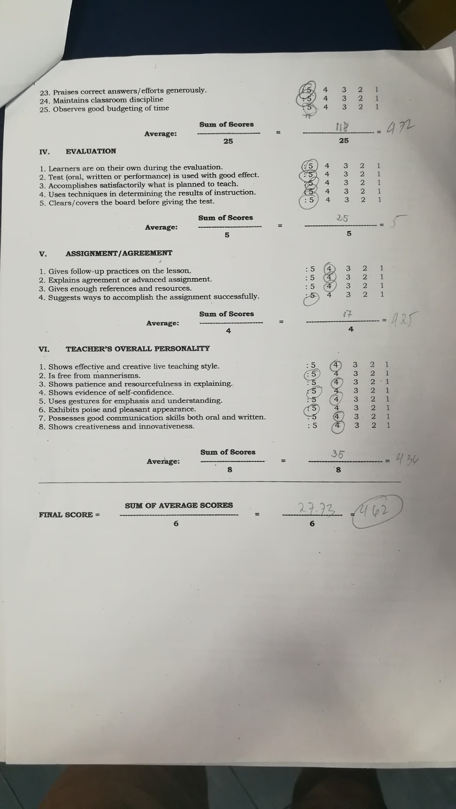 My Final Demonstration Teaching