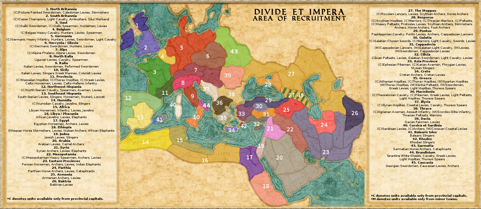imágeneshistóricas.blogspot.es: Rome Total War II maps