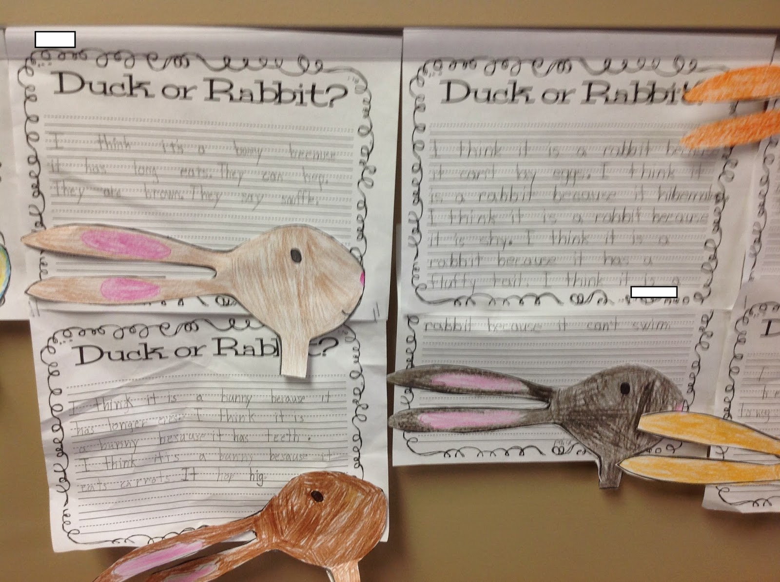 Teaching Little Miracles: Duck or Rabbit? Great Opinion Writing Piece