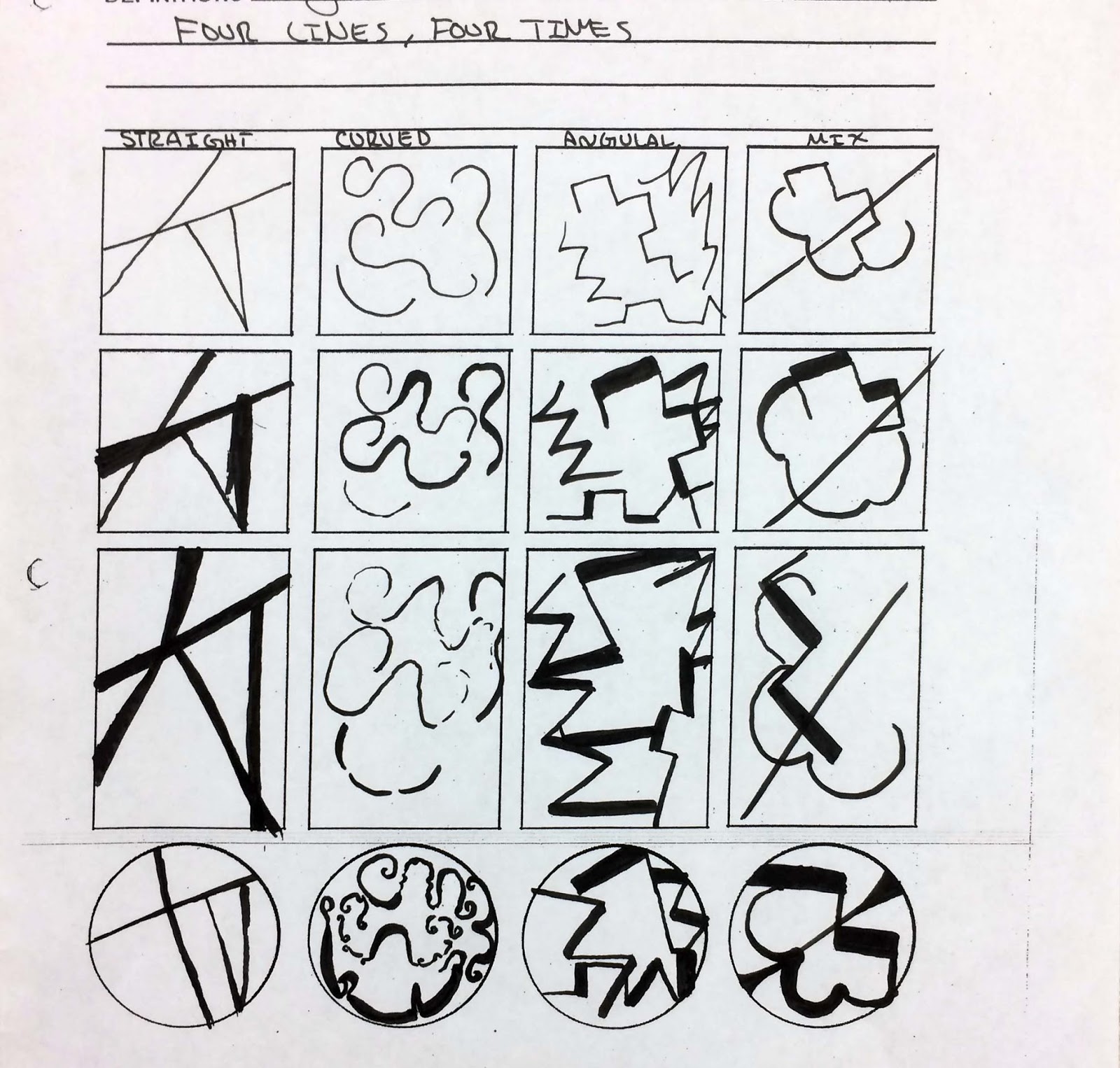 ART 3 Intro to Art and Design with William Smith: LINE: Line Types