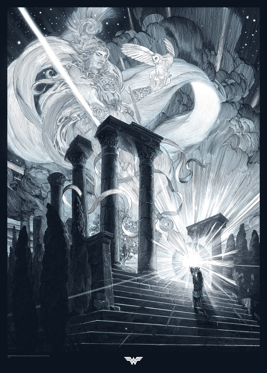 INSIDE THE ROCK POSTER FRAME BLOG: Nicolas Delort The Blessing of ...