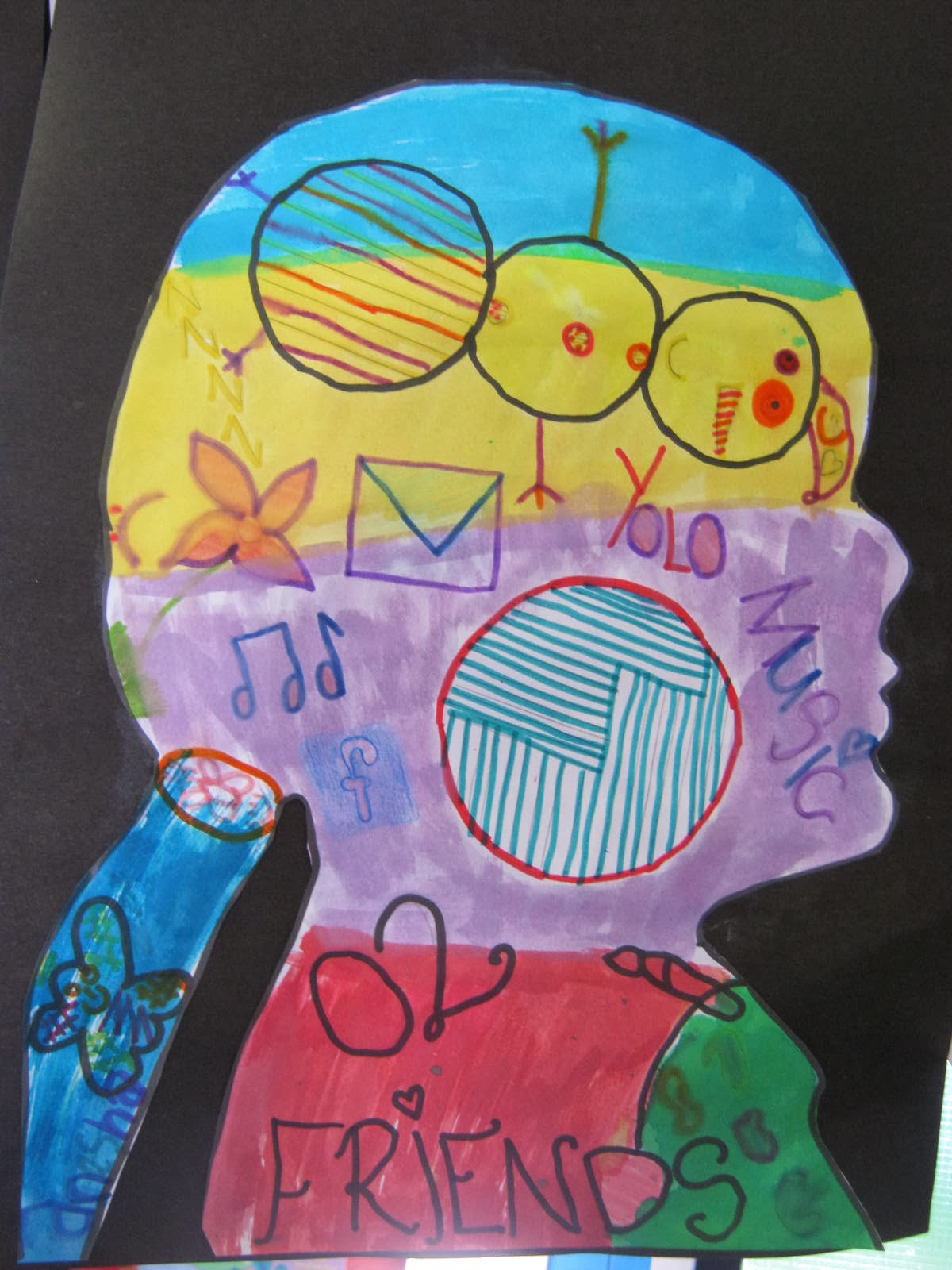 Room 5 2014: Self Portraits - Arcimboldo Style!