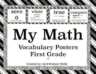 **Wolfelicious**: My Math Vocabulary Posters