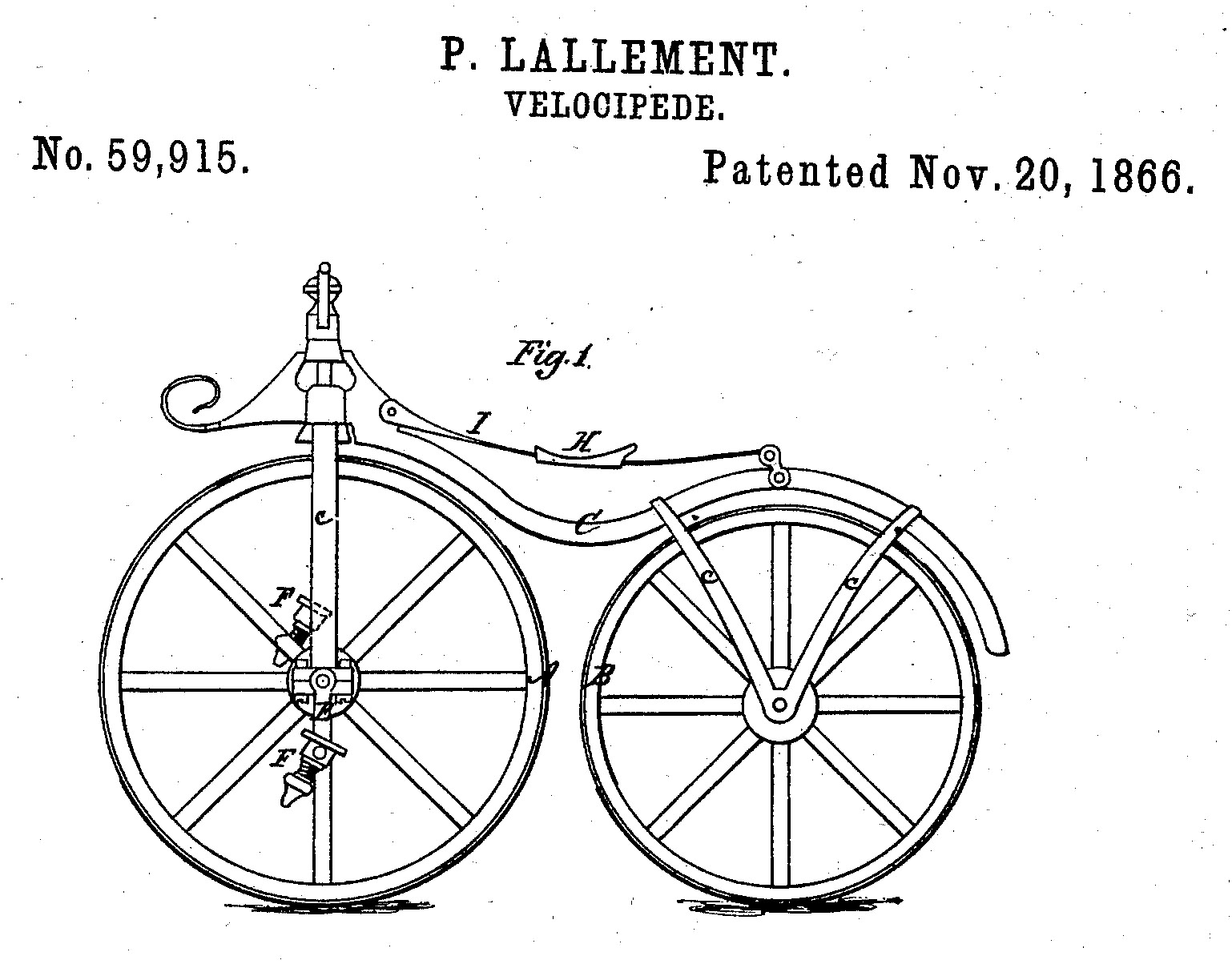 RoyalEnfields.com: Can you name the inventor of the two-wheeler?
