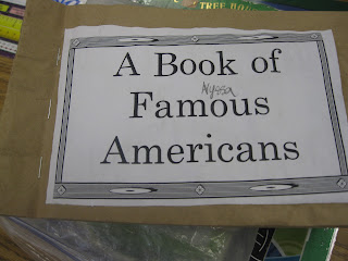 Live and Learn: Famous American Paper Bag Book Materials and Printables