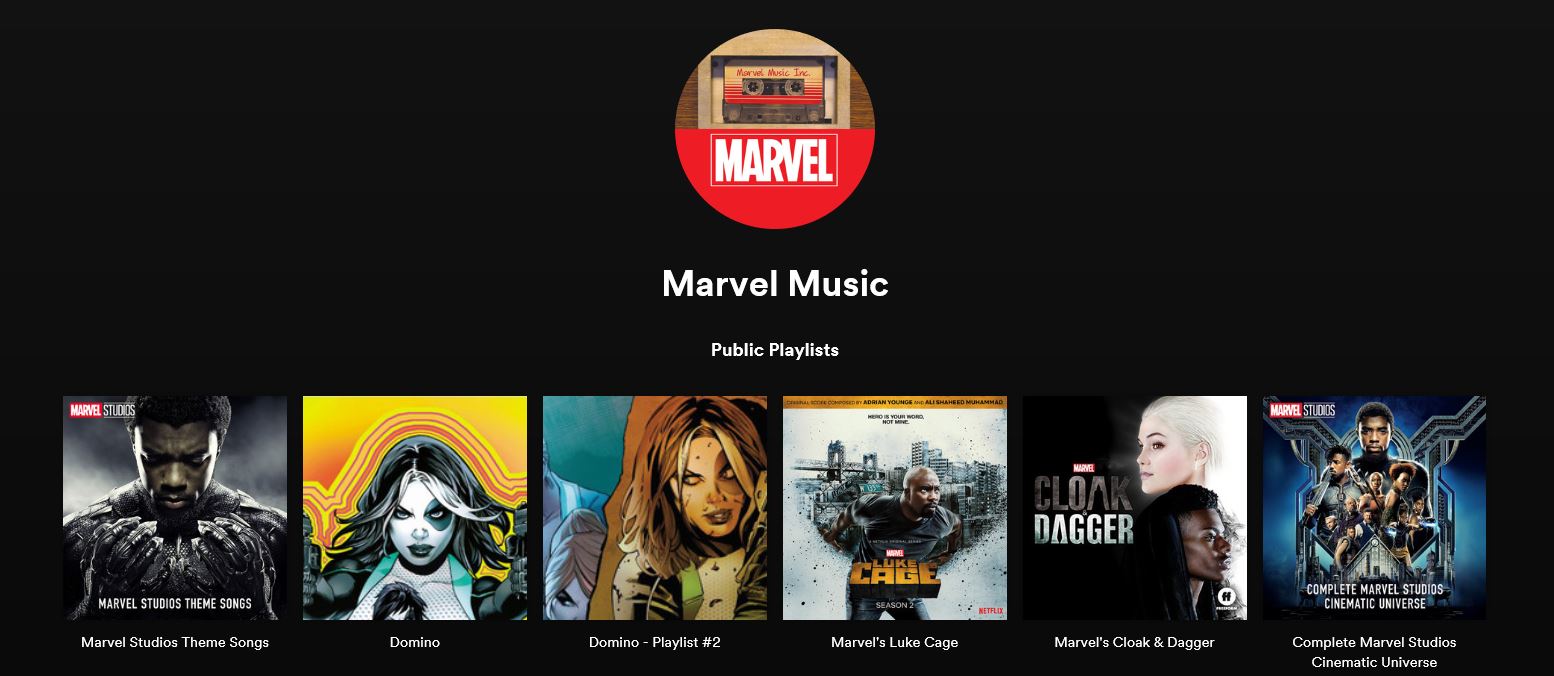 A GEEK DADDY: MARVEL MUSIC ON SPOTIFY