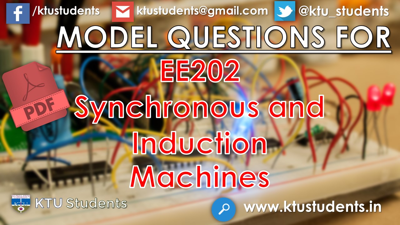 Model Question Paper For EE202 Synchronous And Induction Machines KTU model-question-paper-for-ee202-synchronous-and-induction-machines-ktu
