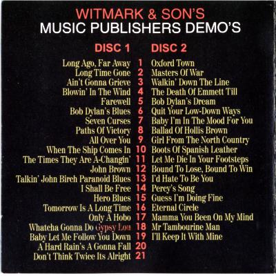 Deep Beneath the Waves: The Bootleg Series Vol. 9 - The Witmark Demos ...