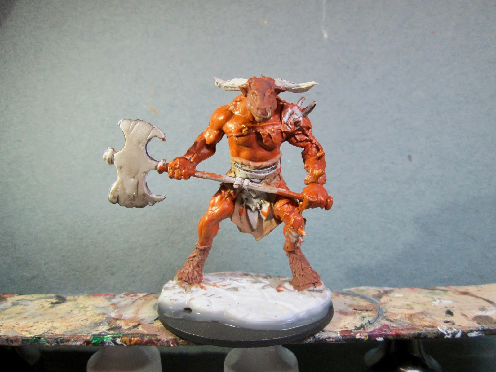 All Bones About It: Bloodhoof, Minotaur Barbarian: Bones 2 Figure