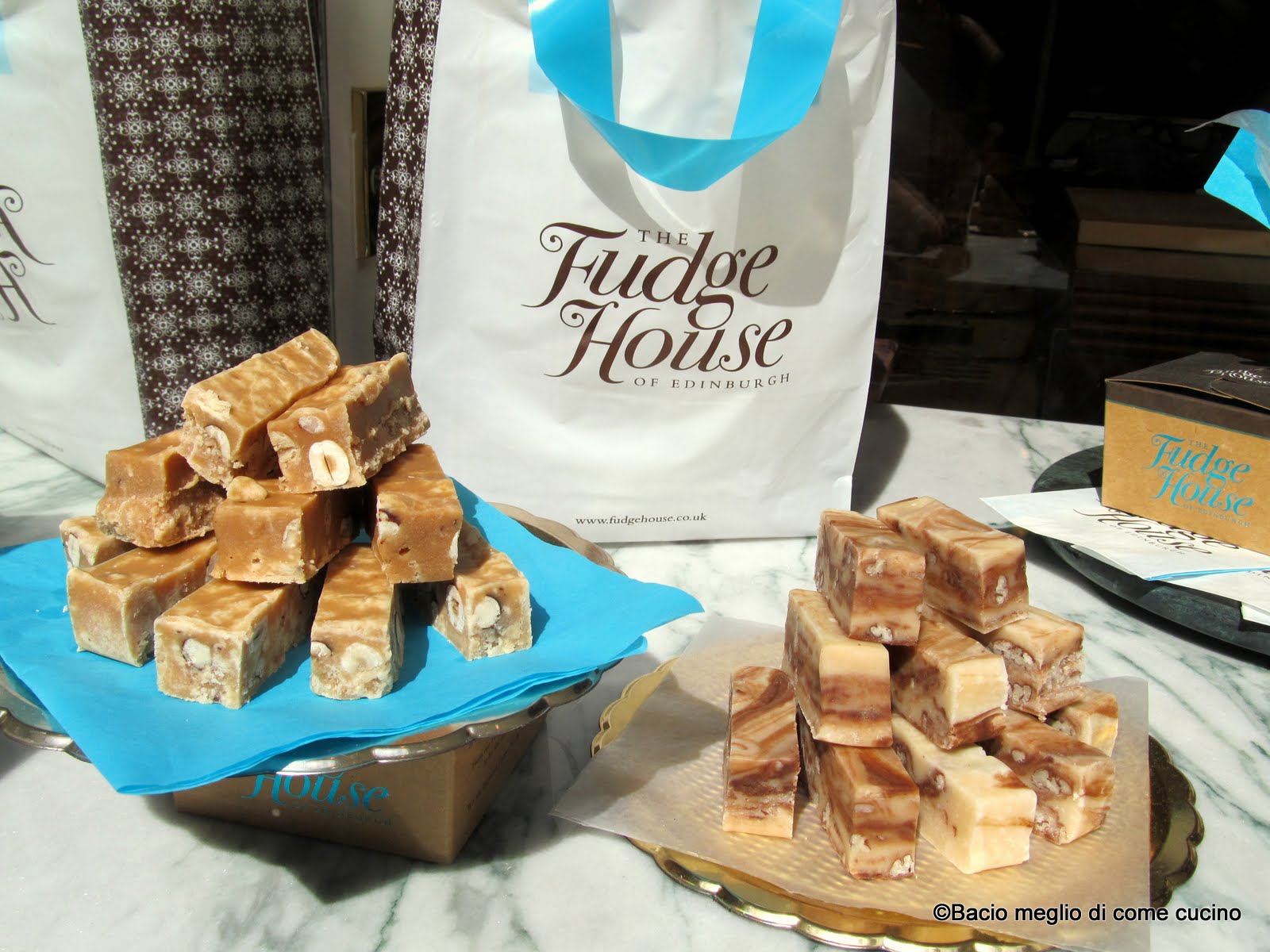 The Fudge House of Edinburgh ~ Bacio meglio di come cucino