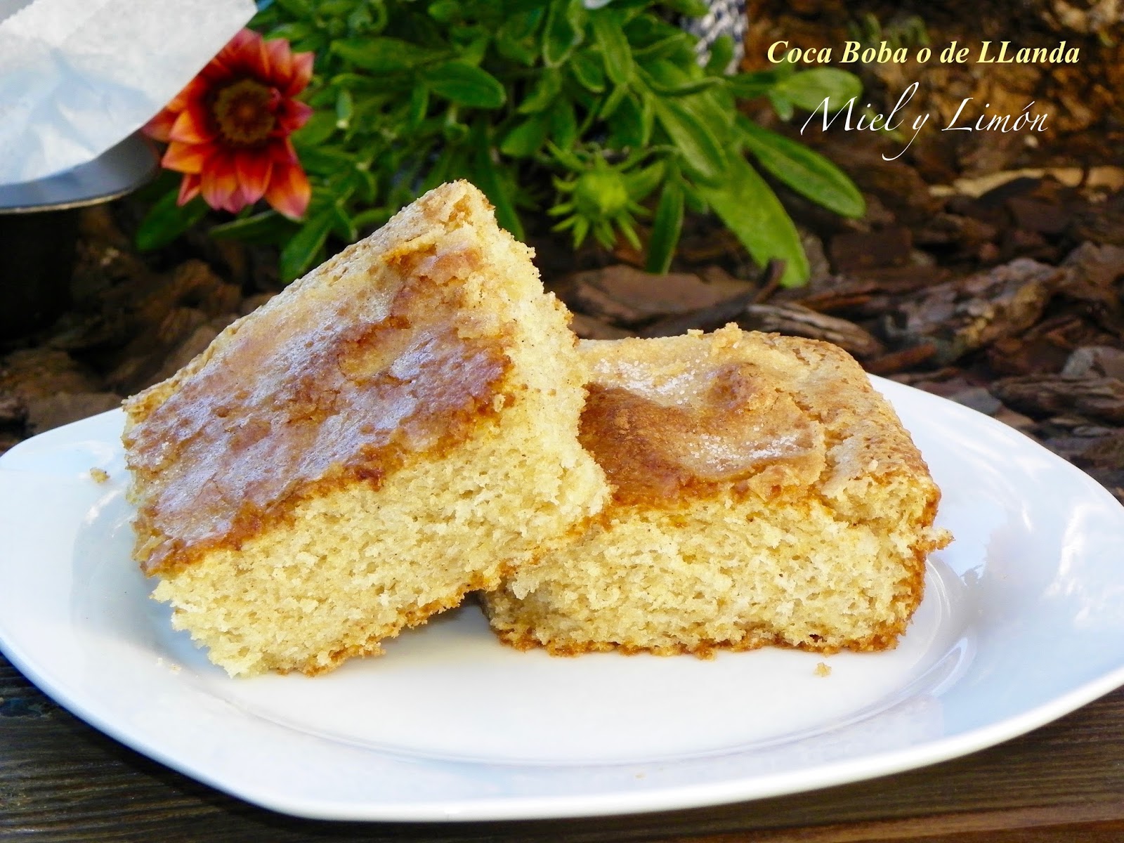 Miel y Limón Recetas: COCA BOBA O DE LLANDA
