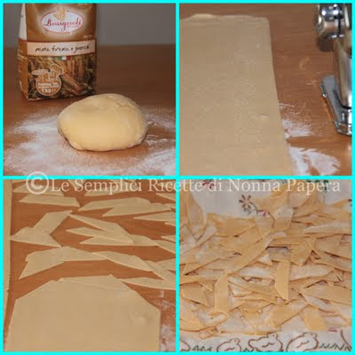 Le semplici ricette di Nonna Papera: TRIACA PASTA (PASTA E FAGIOLI)