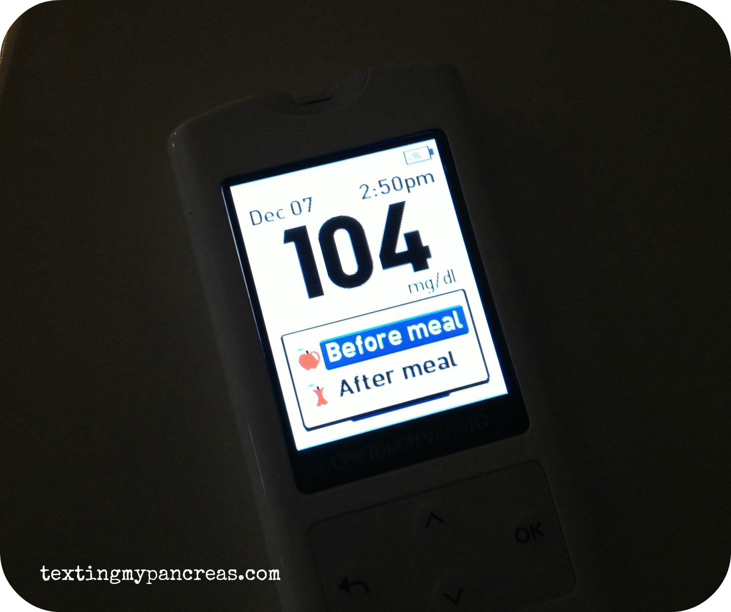 Texting My Pancreas: 2012
