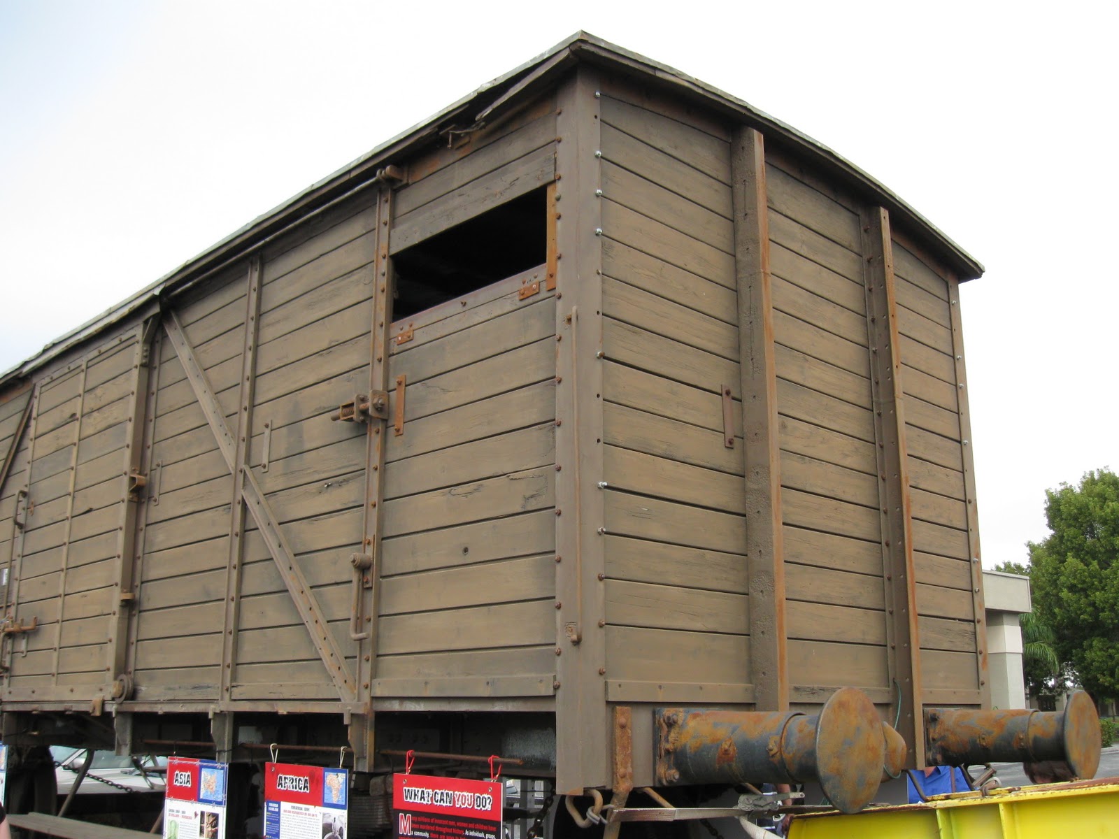 Eclectic Travels: Holocaust Boxcar