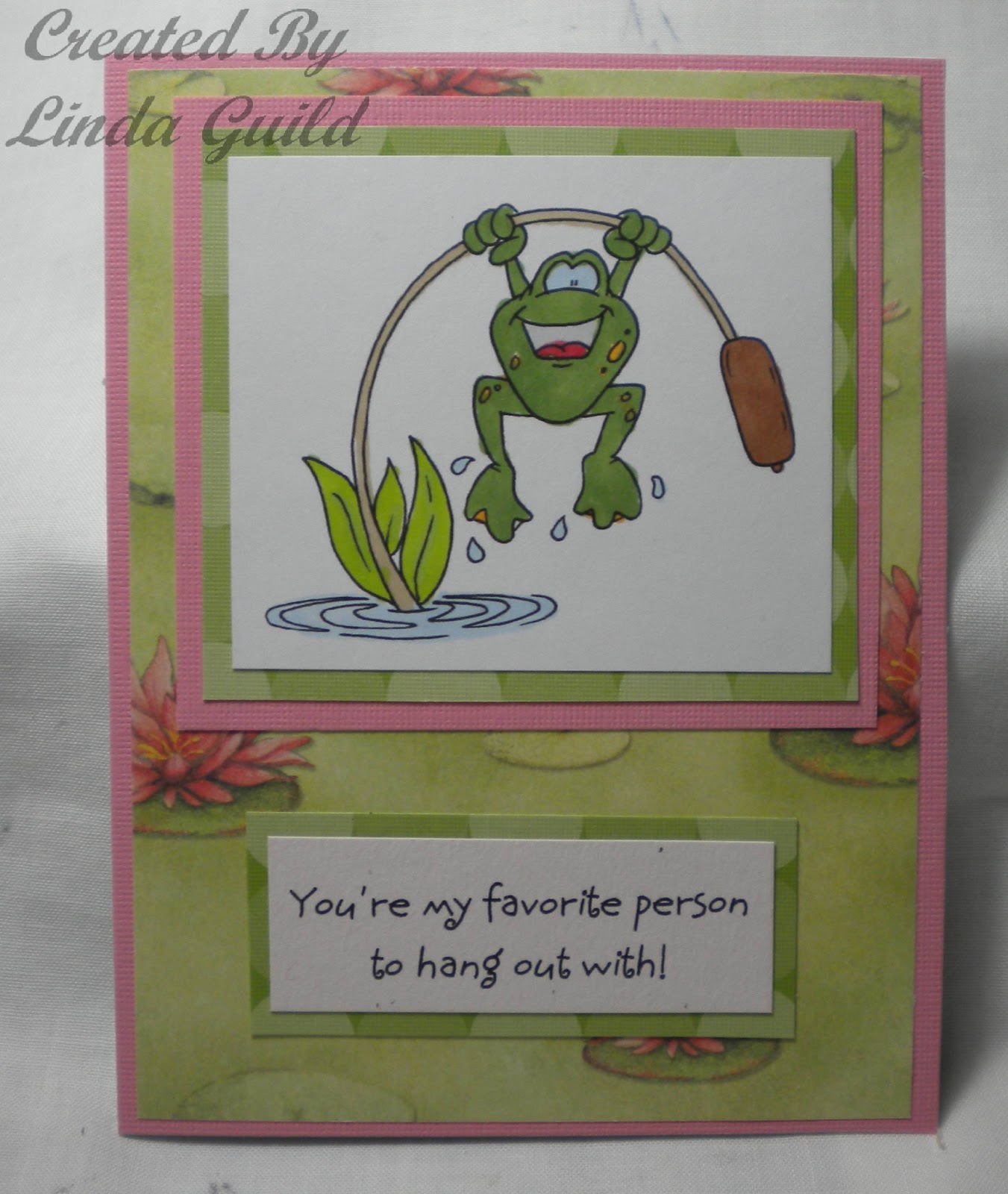 Nothin' Fancy: Frog Card