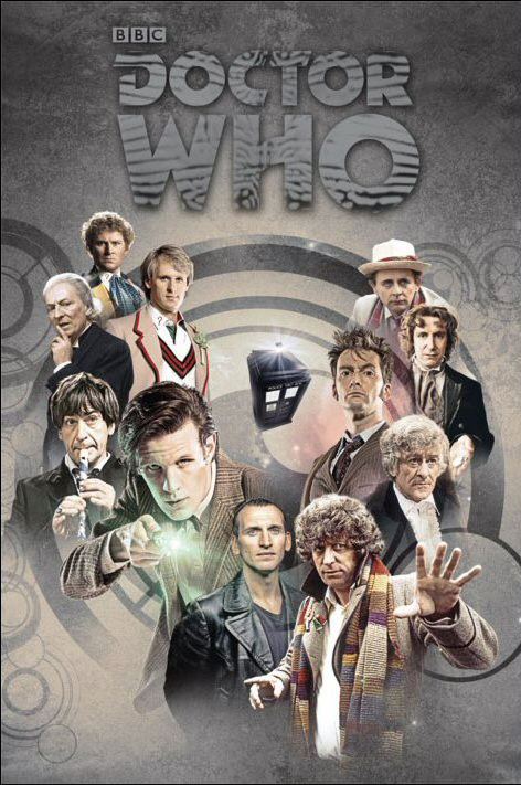 The Steward of TeeVee: BBC DOCTOR WHO 50th Anniversary Posters -Low Rez