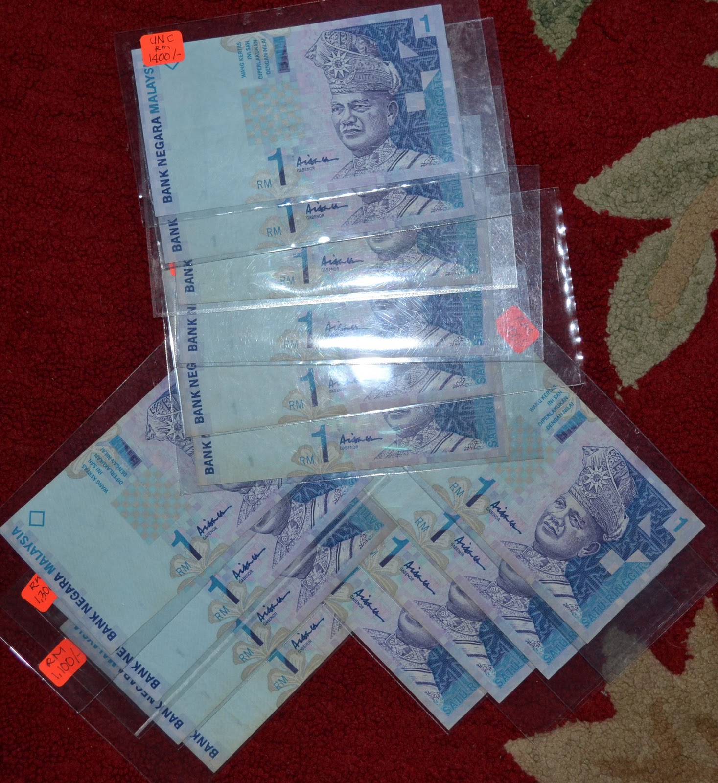 Galeri Sha Banknote: DUIT RM1 ALI ABUL HASSAN SIRI KE10