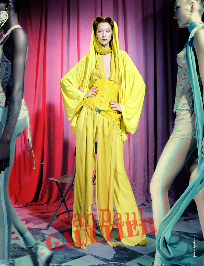 Ad Campaign: Jean Paul Gaultier S/S 2012 : Alana Zimmer & Constance ...
