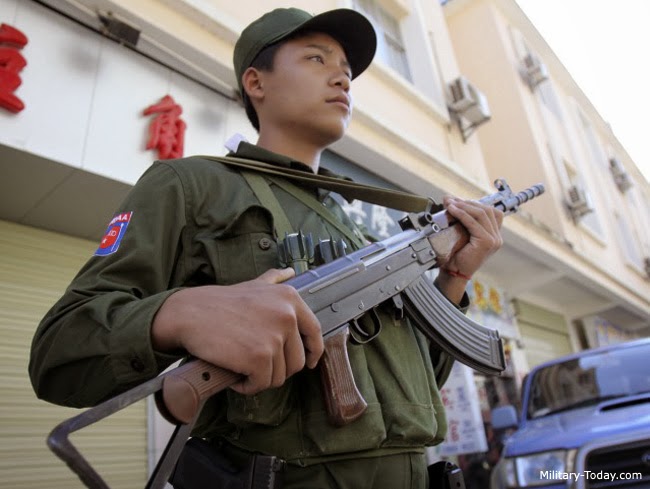 Chinese Rifle is Welcomed by Warlords in Burma ~ GreenStylo