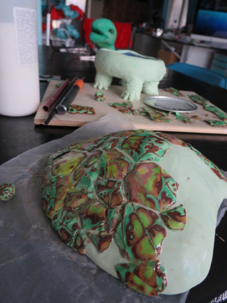 HeArtfully Creating: POLYMER CLAY ADVENTURE: Works In Progress- Howard ...