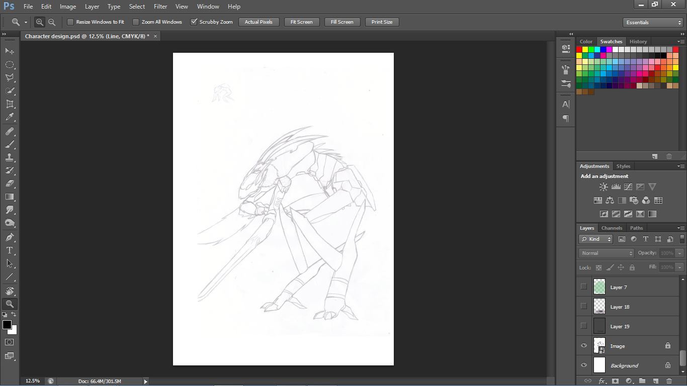 Digital Illustration: Final Assignment - Character Design