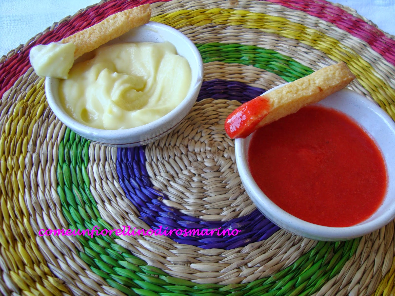 Come un fiorellino di rosmarino...: PATATINE FRITTE....KETCHUP ...