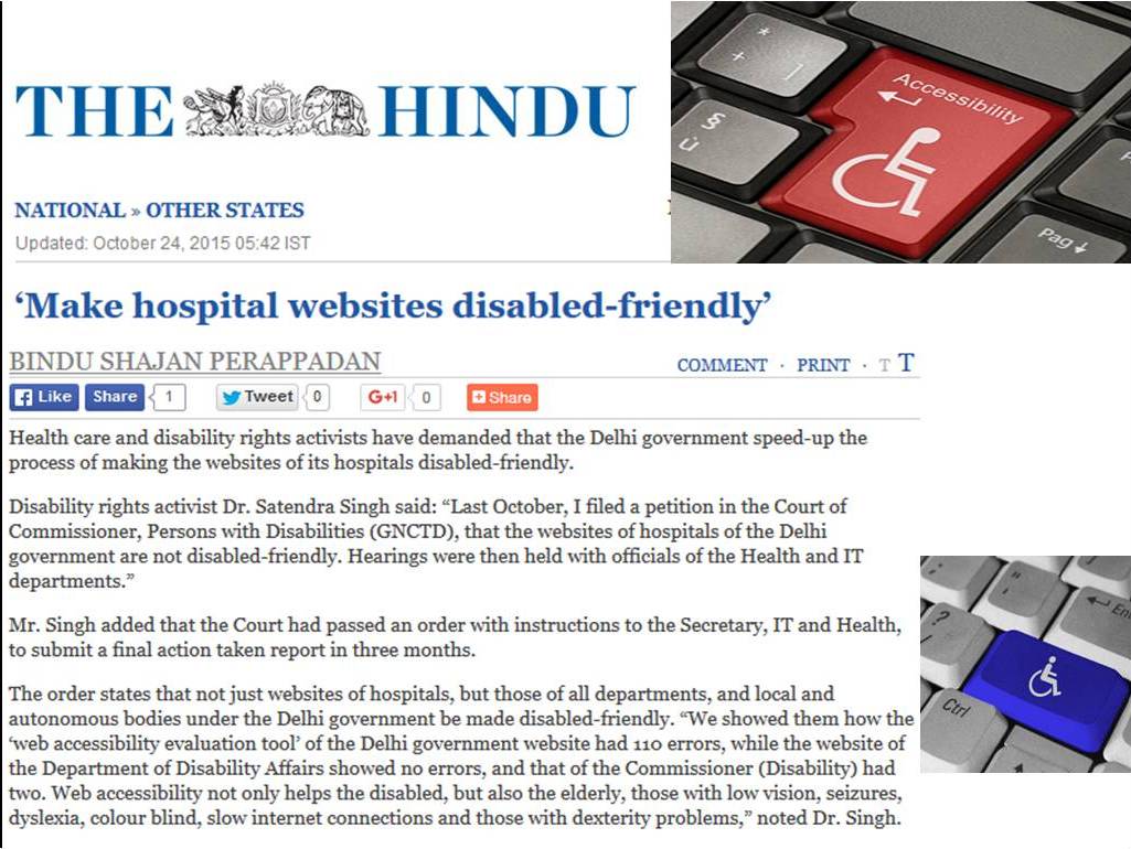 The Enablist: ‘Make hospital websites disabled-friendly’