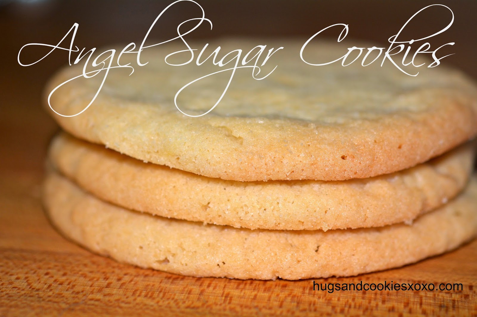 ANGEL SUGAR COOKIES - Hugs and Cookies XOXO