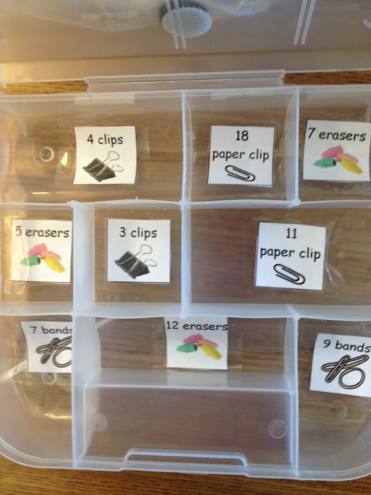 Autism Tank: Sorting Office Supplies