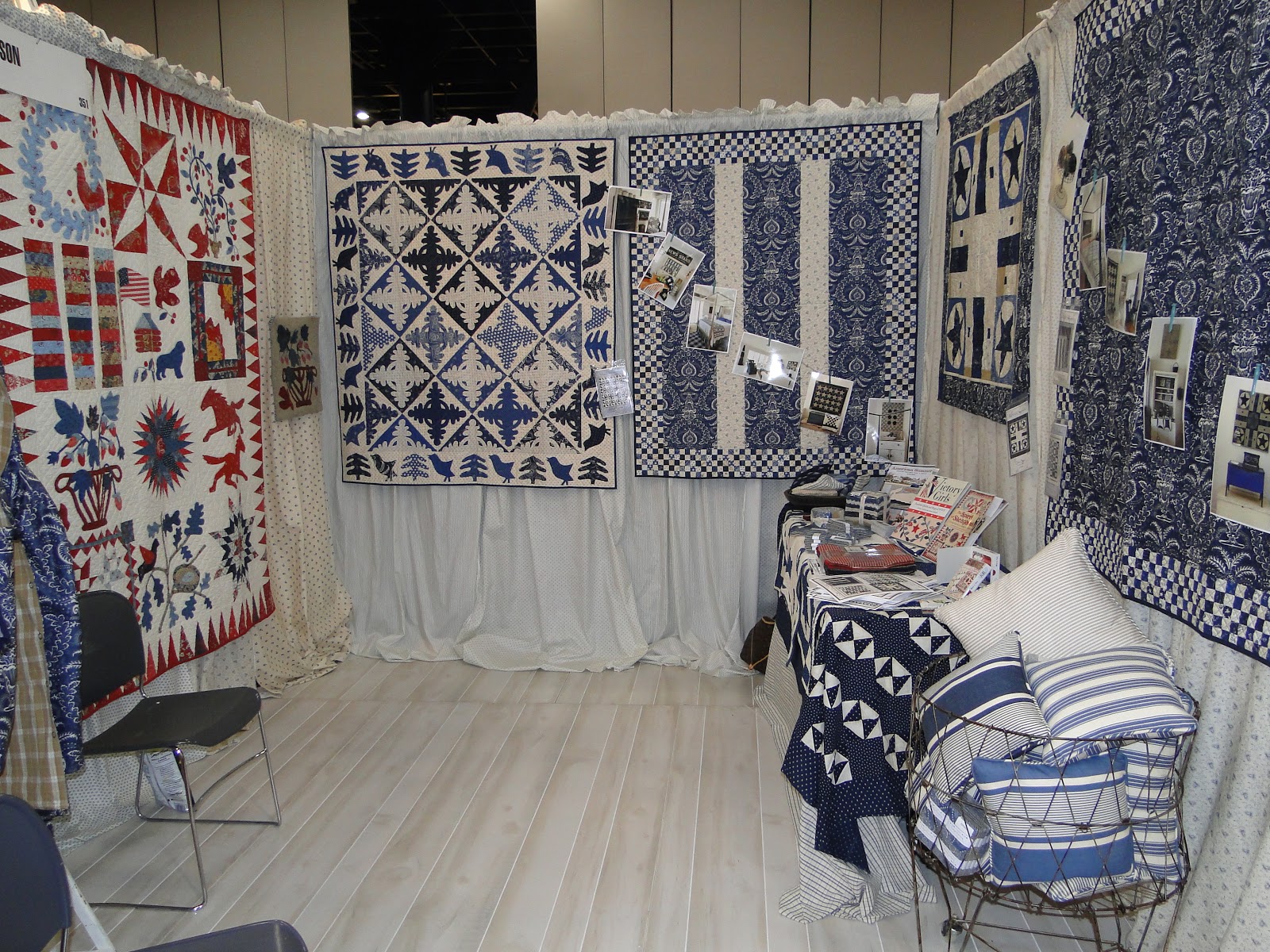 Heartspun Quilts ~ Pam Buda: Back From Fall Market